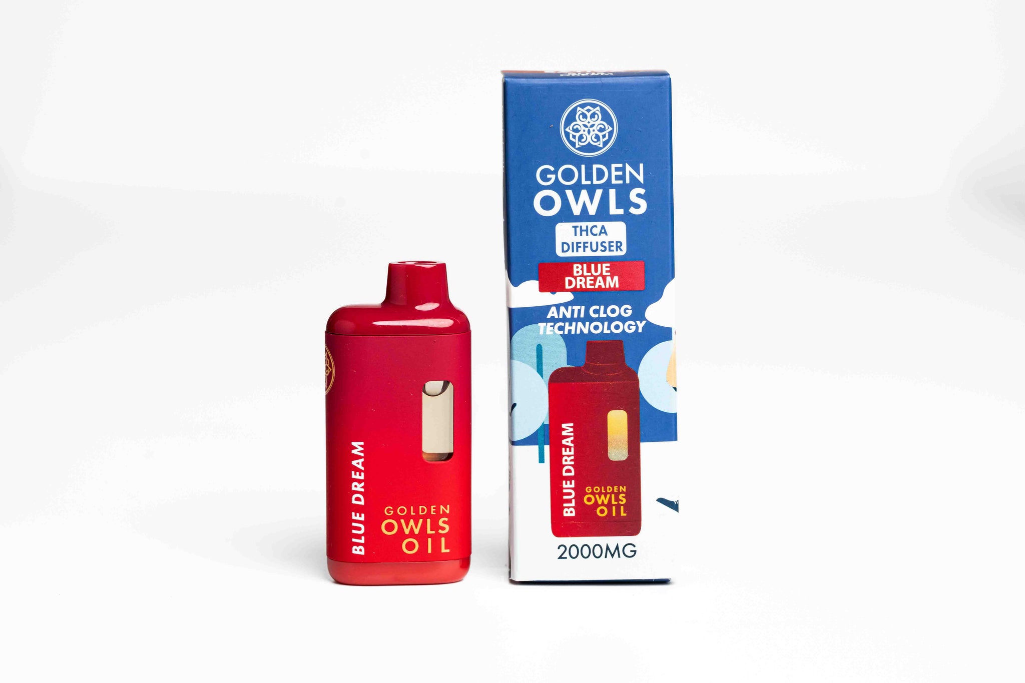 Golden Owls 2ml THCA Diffuser – OwlsOils.eu